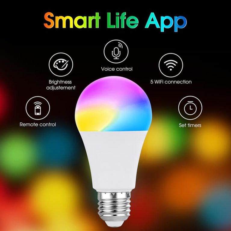 Smart RGB Bulb light | Minisim Smart Homes