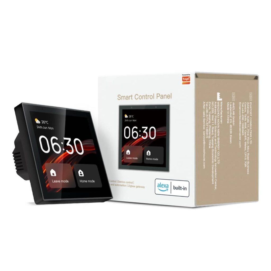 4 inches Smart Tuya Control Panel S | Minisim Smart Homes